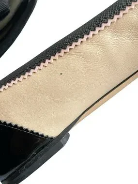 Salvatore Ferragamo | Shoes | Salvatore Ferragamo Varina Black Patent ...